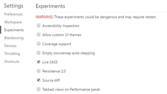 Cómo editar en vivo CSS o Sass con Chrome - ceslava